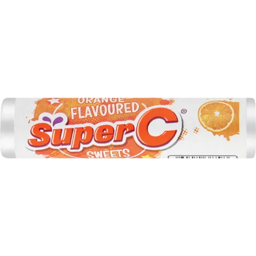 Super C Sweets Orange Flavoured – Front Row Biltong